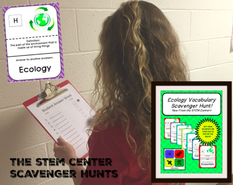 ECOLOGY SCAVENGER HUNT - The STEM Center